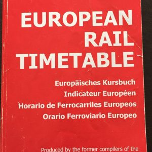 European Rail Timetable - AndyBTravels
