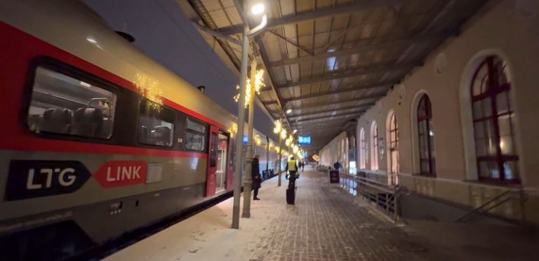 How to Get From Riga to Vilnius by Train - AndyBTravels